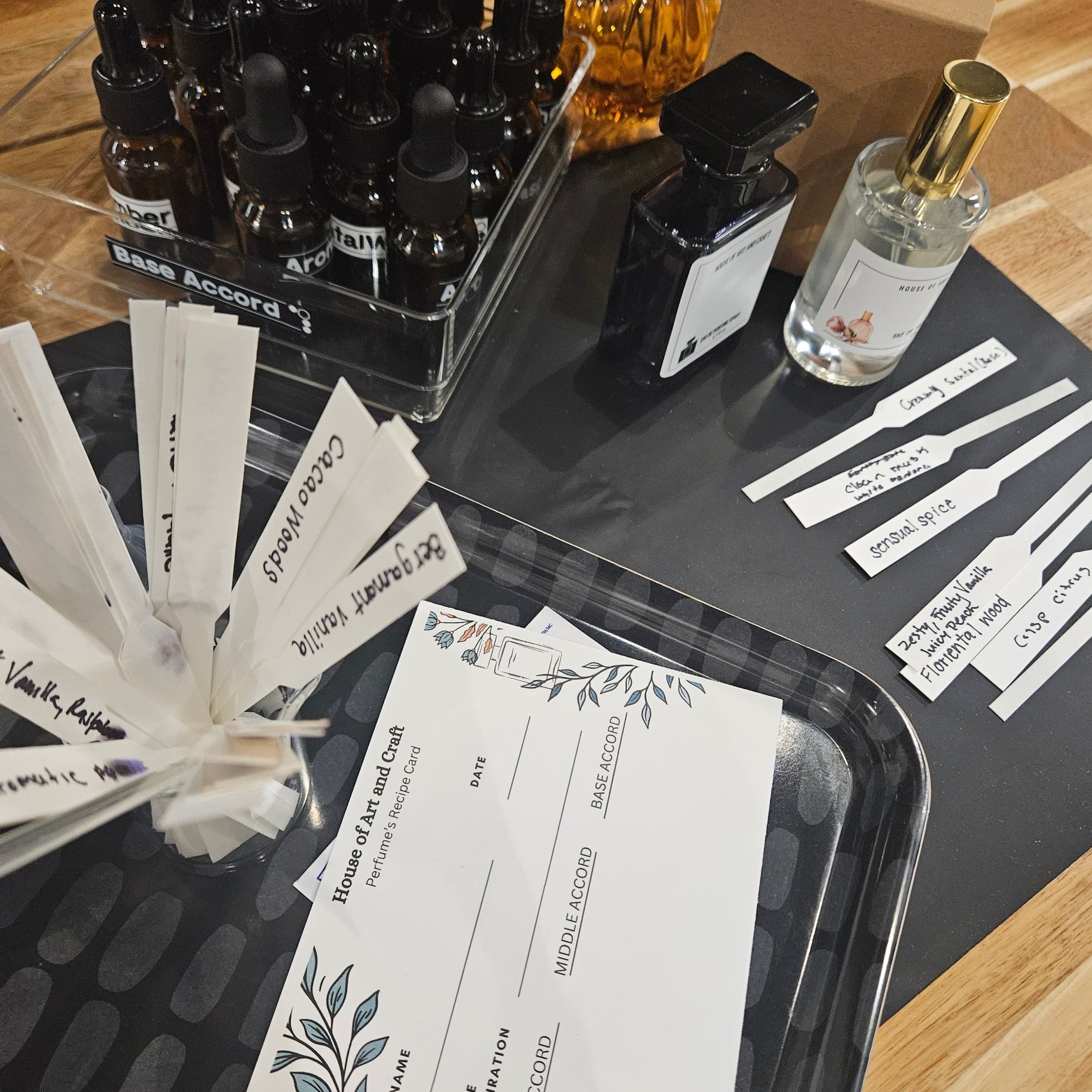 Perfume Making Workshop - Eau de Parfum – House of Art and Craft, LLC